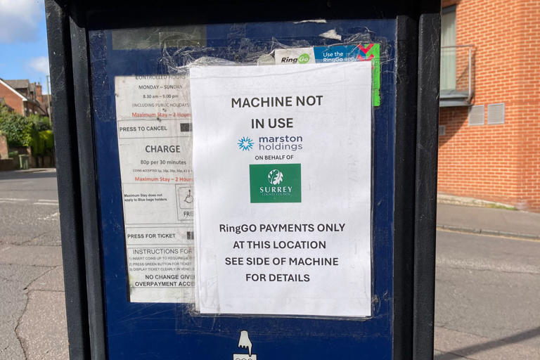 Car park woes as councils swap coin payment machines for apps