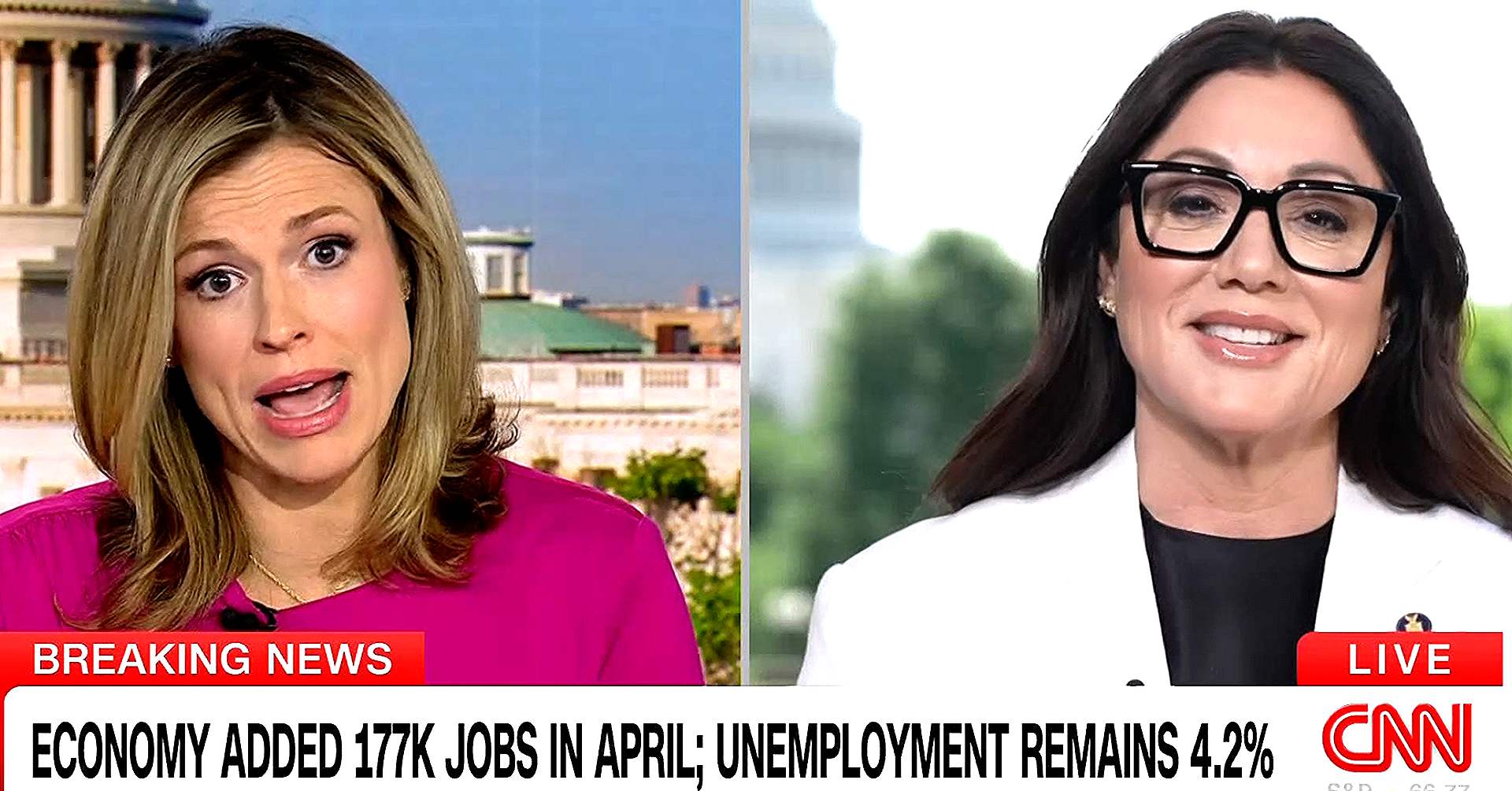 CNN Anchor Confronts Trump Labor Chief Over Whether ‘Strong’ Jobs ...