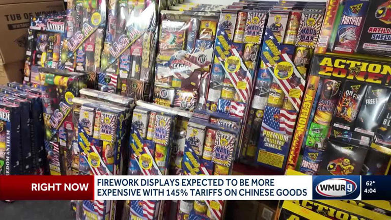 Tariffs could lead to higher prices for fireworks ahead of busy summer ...