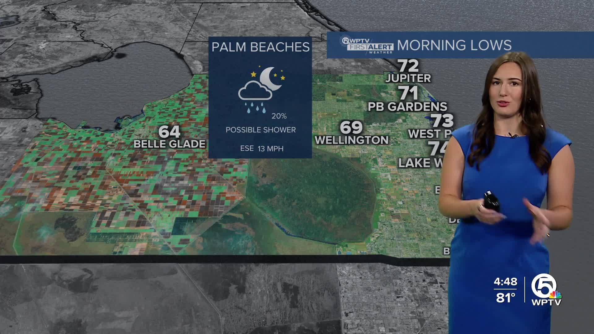 WPTV First Alert Weather Forecast for Evening of Friday, May 2, 2024