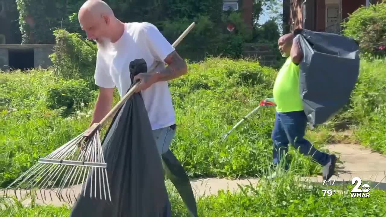 Mr. Hood Cleanup fights Baltimore blight one block at a time