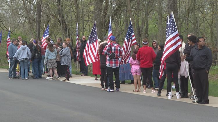 Battle Creek pays tribute to U.S. Army Staff Sergeant Troy S. Knutson ...