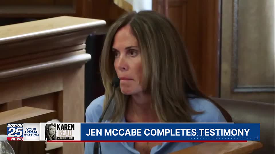 Jen McCabe completes testimony as Karen Read claim she’s the ...