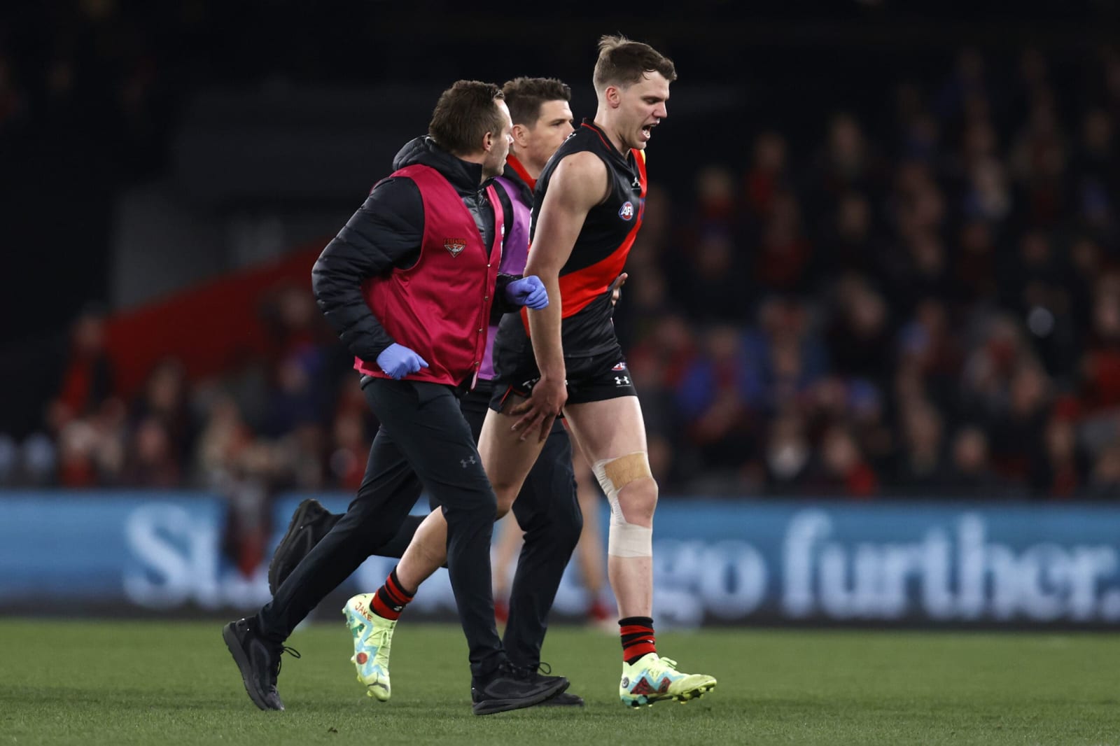 Mixed news for Essendon as club reveals extent of trio’s injuries