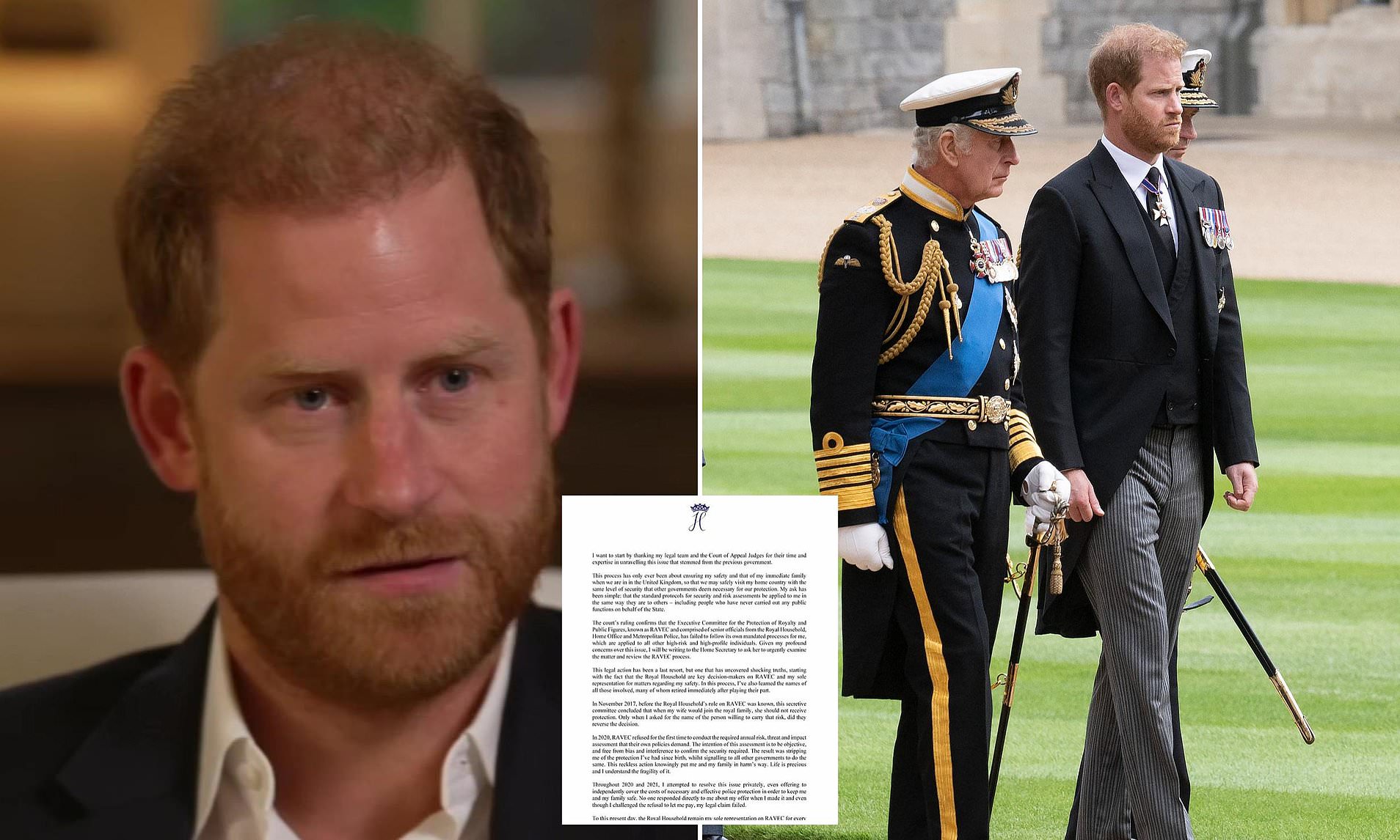 Harry's shocking interview is a 'sad and sorry saga': Prince leaves ...