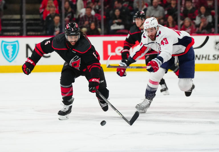 Capitals' Tim Wilson Raises Eyebrows With Comments on Hurricanes