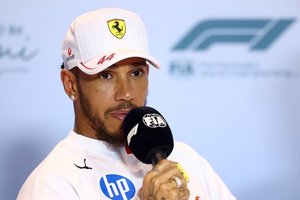 Lewis Hamilton's frustration clear to see as Ferrari's woes mount at ...