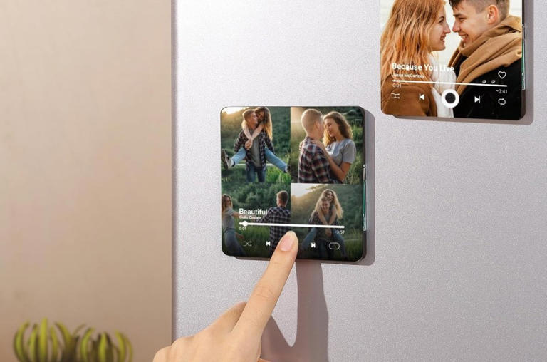 This $18 Fridge Magnet Can Be Personalized With Your Favorite Song (And ...