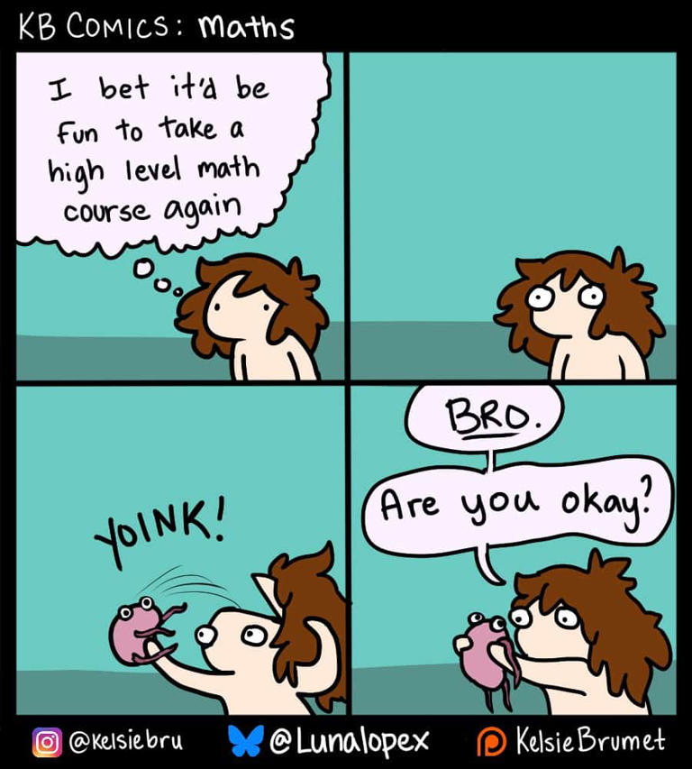 50 Hilariously Clever Cartoons From KB Comics Creator Kelsie Brumet