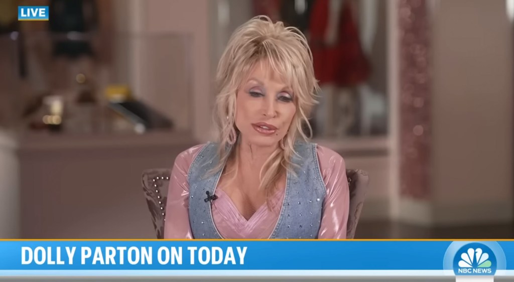 Dolly Parton gets emotional about late husband Carl Dean on live TV