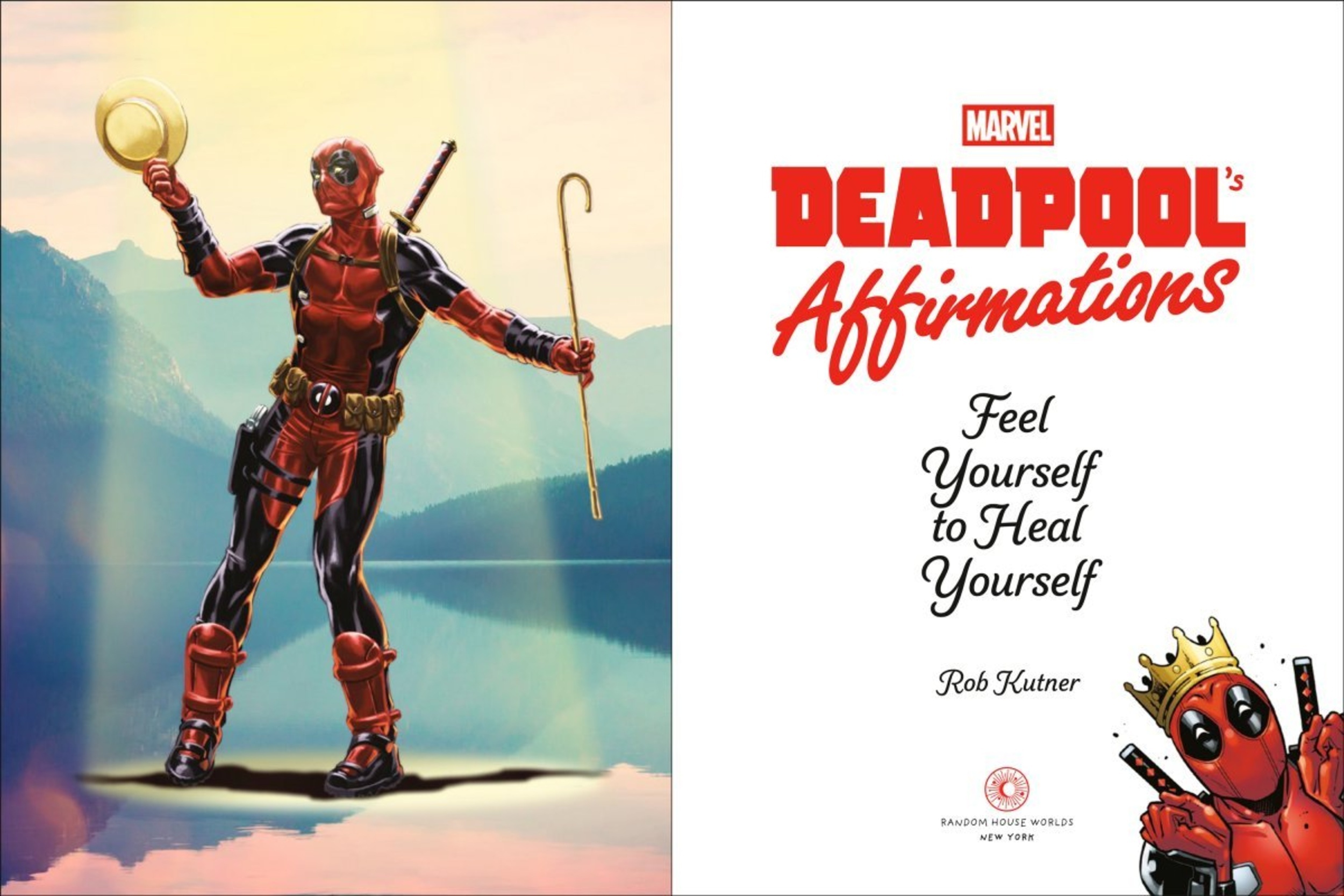DEADPOOL’S AFFIRMATIONS Cover Art Reveal and First-Look at Self Help ...