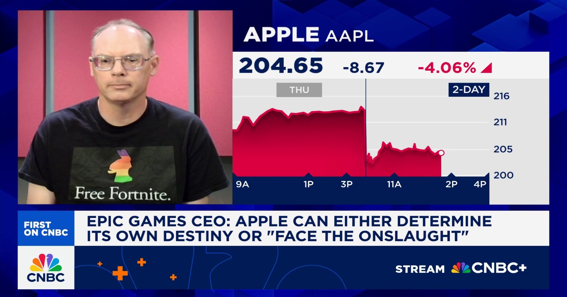 Epic Games CEO: Apple can either determine its own destiny or 'face the ...