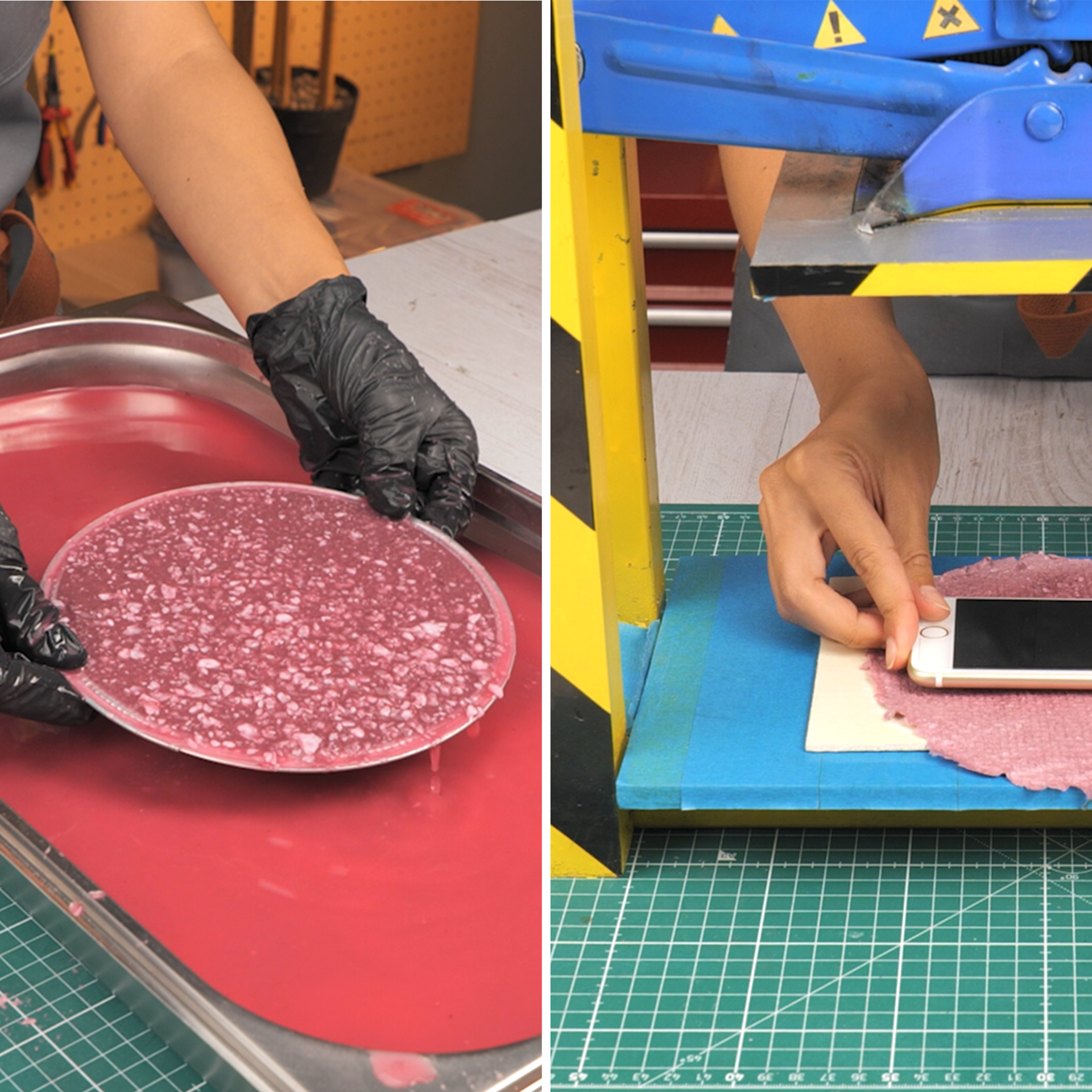 Turning old receipts into a Stylish Smartphone Case