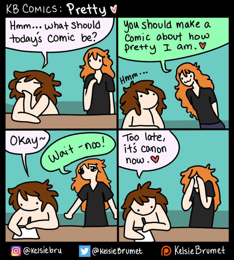 50 Hilariously Clever Cartoons From KB Comics Creator Kelsie Brumet