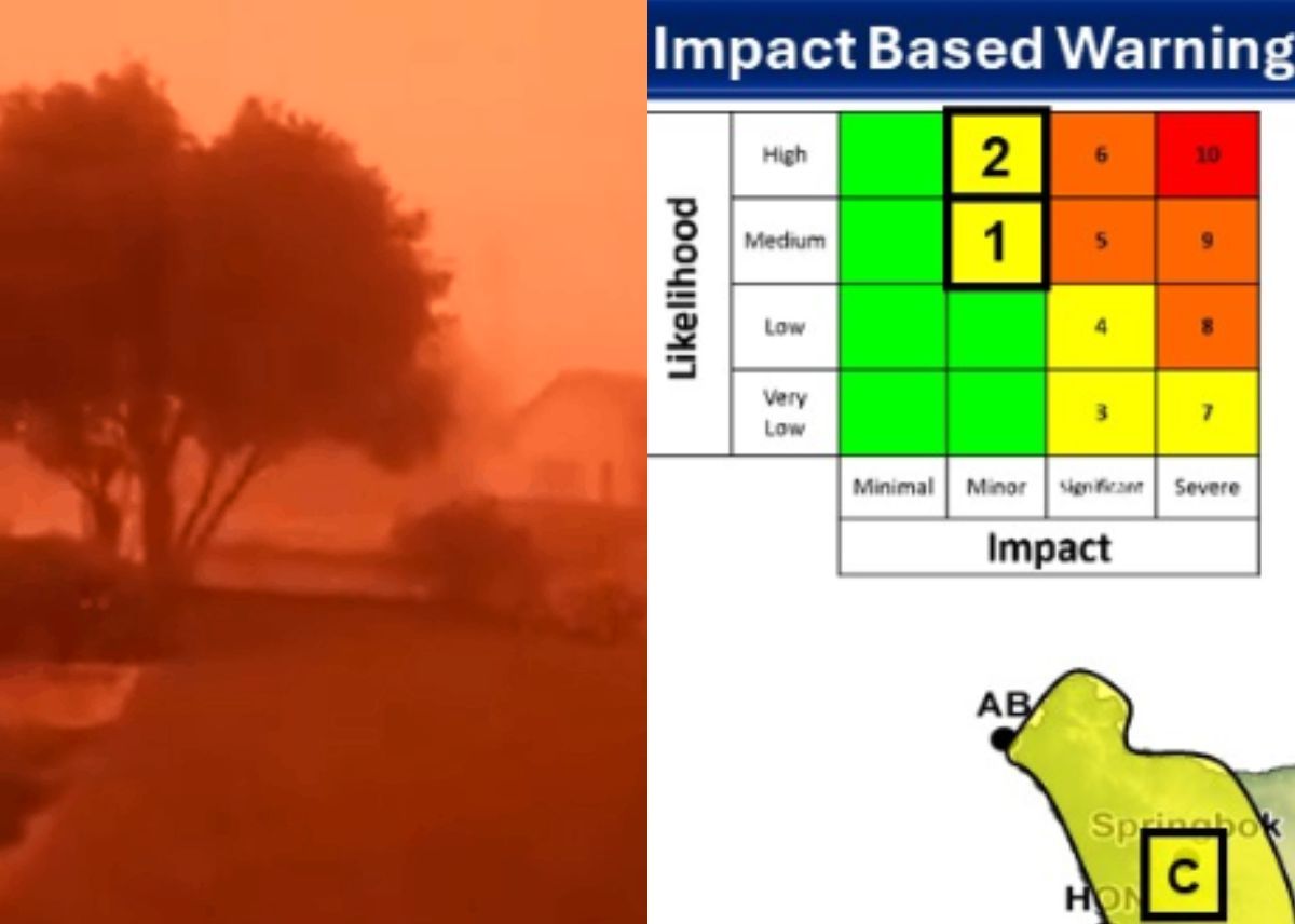 WEATHER: Blinding sand and dust storms set to sweep across parts of SA ...