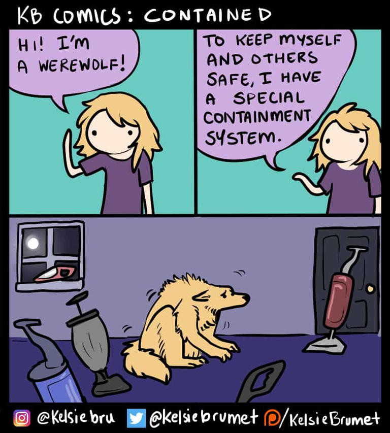 50 Hilariously Clever Cartoons From KB Comics Creator Kelsie Brumet