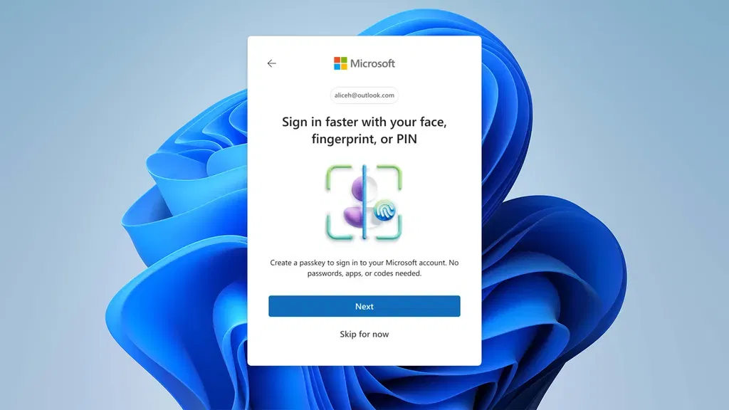 Addio password: Microsoft adotta i passkey come autenticazione di default