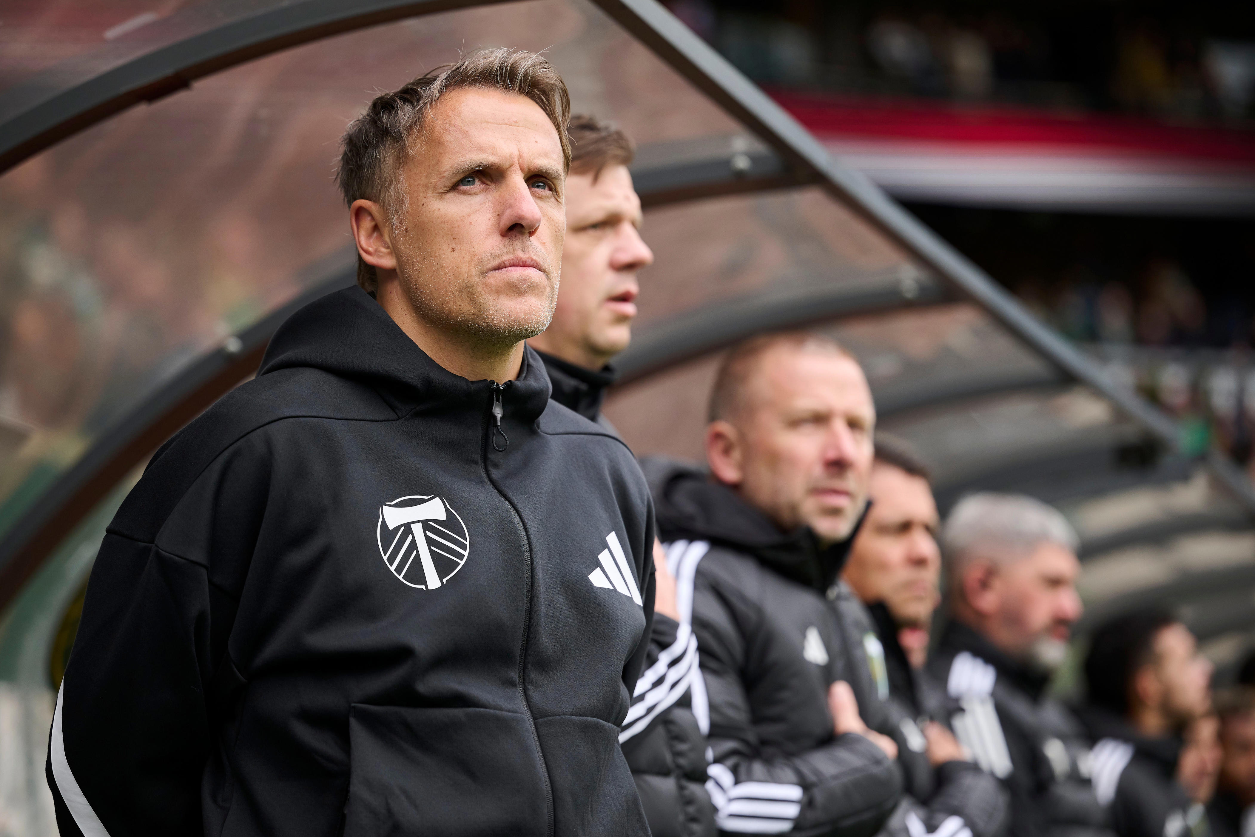 Maniacal bee stings Phil Neville mid-press conference