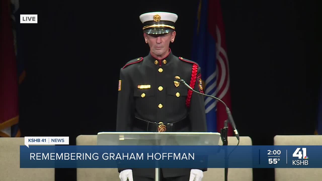 VIDEO | Last call for fallen KCFD firefighter paramedic Graham Hoffman