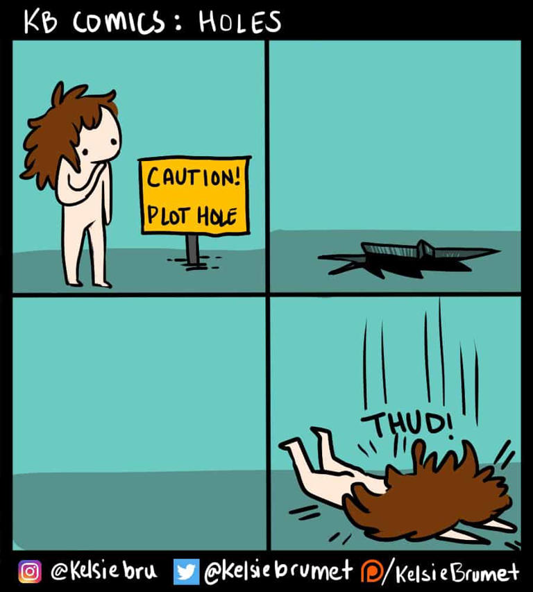 50 Hilariously Clever Cartoons From KB Comics Creator Kelsie Brumet