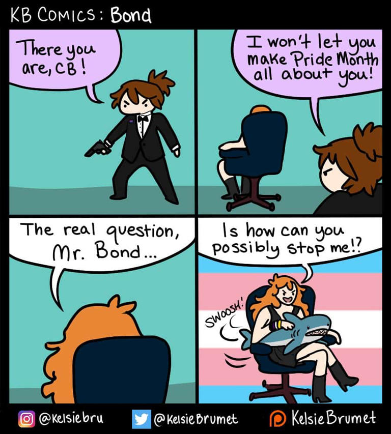 50 Hilariously Clever Cartoons From KB Comics Creator Kelsie Brumet