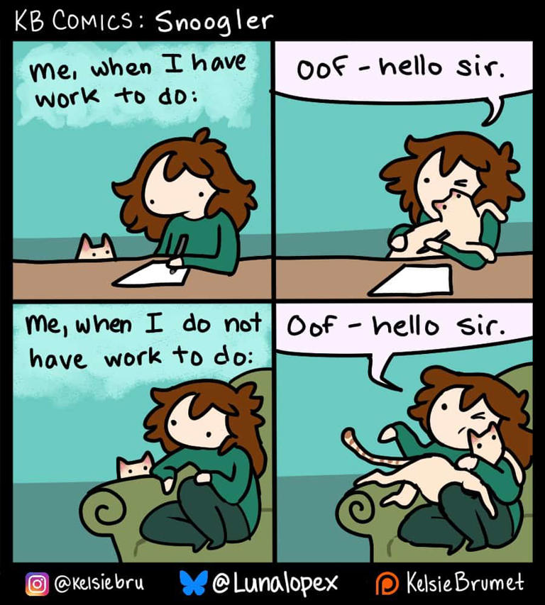 50 Hilariously Clever Cartoons From KB Comics Creator Kelsie Brumet