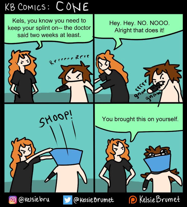 50 Hilariously Clever Cartoons From KB Comics Creator Kelsie Brumet