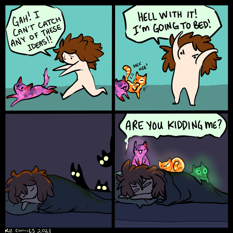 50 Hilariously Clever Cartoons From KB Comics Creator Kelsie Brumet