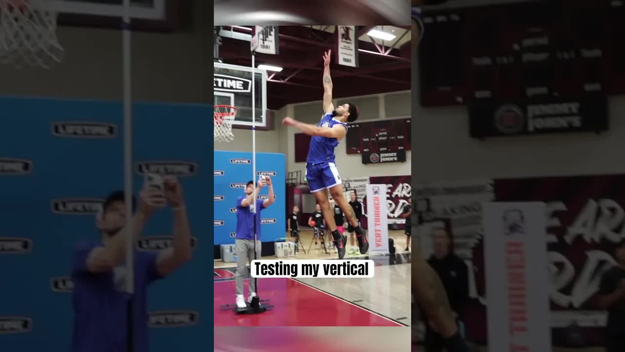 6’1.5 with a 50+ inch vertical jump