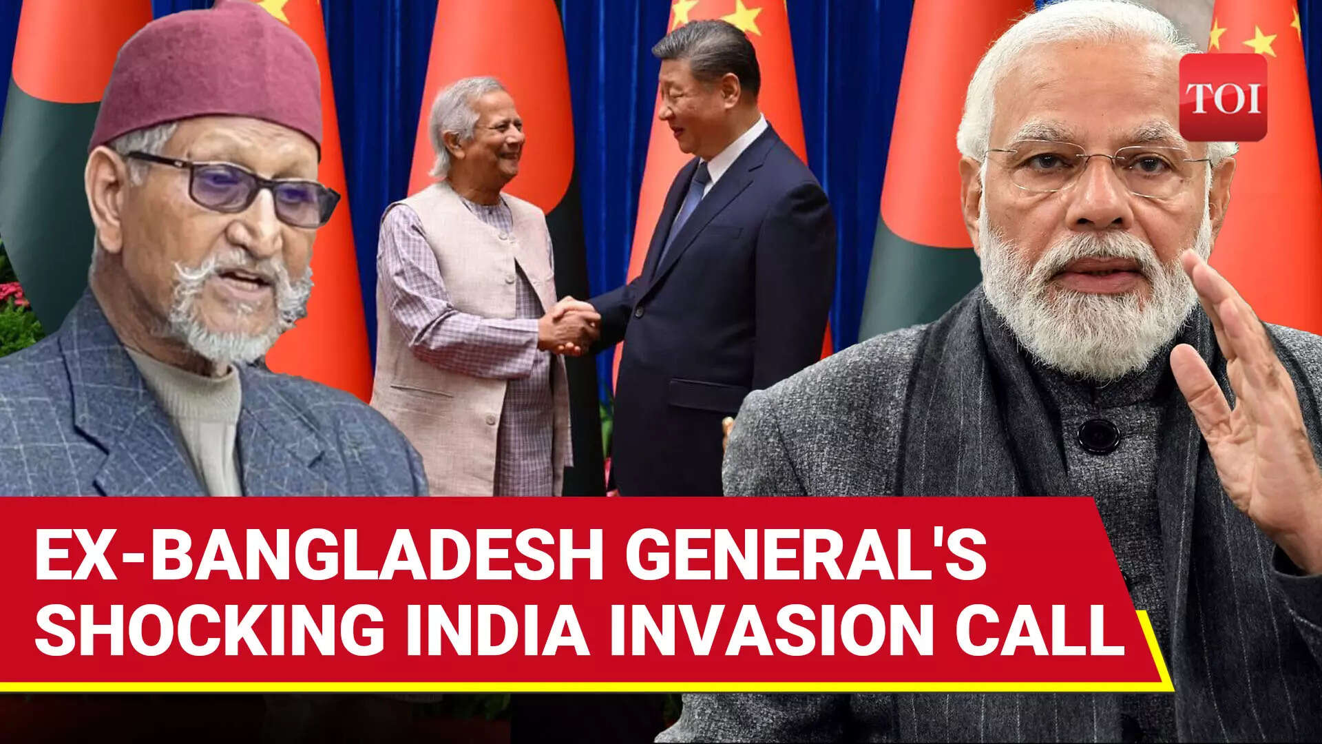 'Invade India's Northeast If Pak Is Attacked': Ex-Bangladesh General's ...