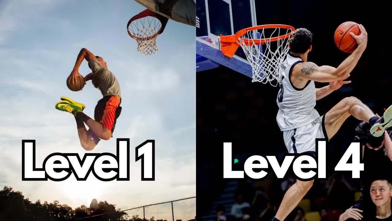 The Four Levels Of Dunking