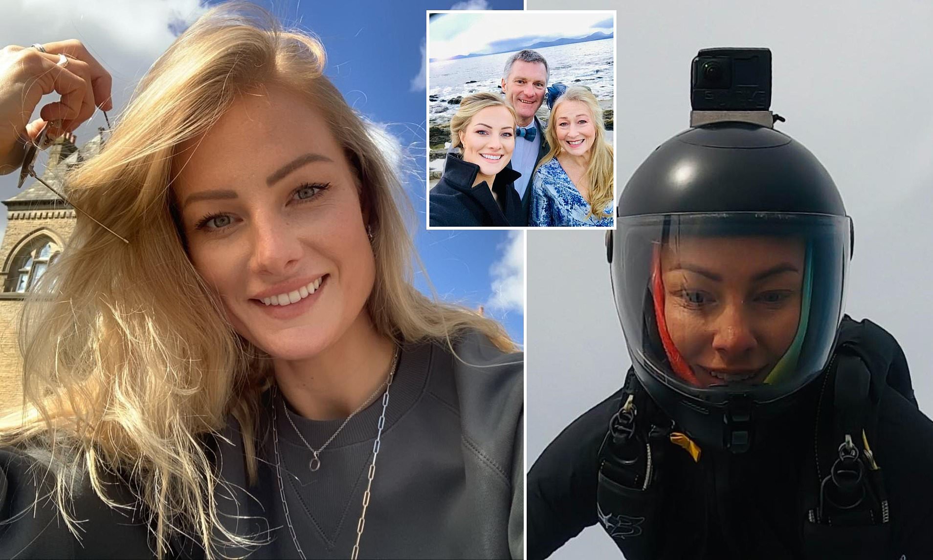 Parents of skydiver Jade Damarell pay tribute to their 'beloved daughter'