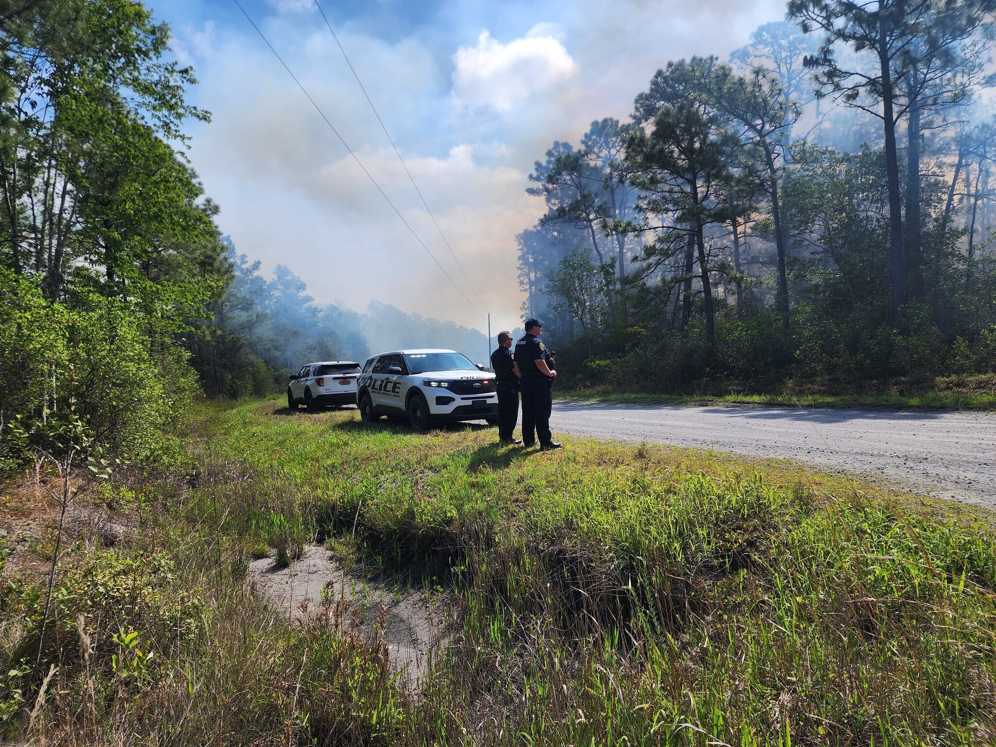Boiling Spring Lakes wildfire fully contained