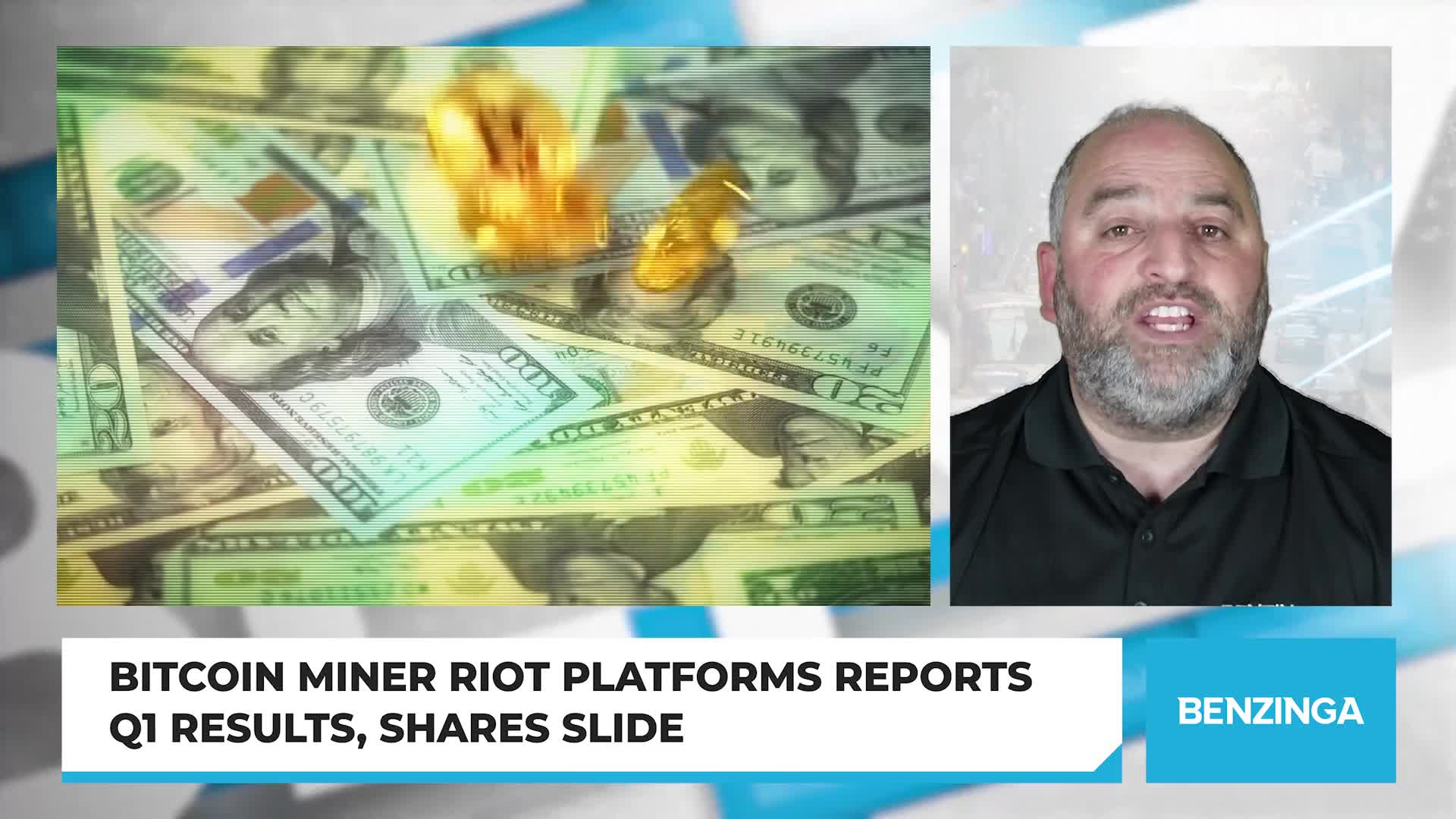Bitcoin Miner Riot Platforms Reports Q1 Results, Shares Slide