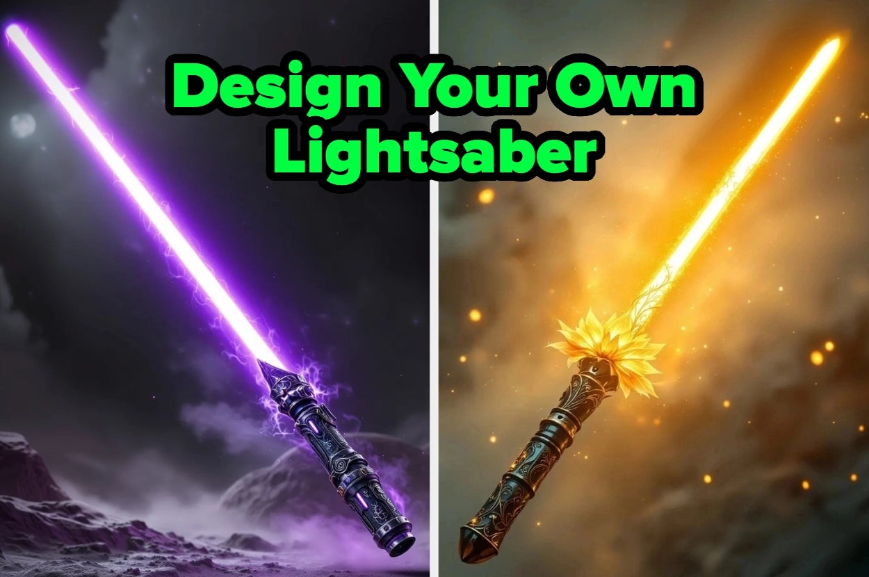 Design Your Own Lightsaber And Discover Your True Place In The Star ...