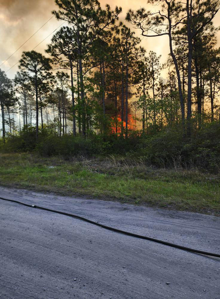 Boiling Spring Lakes wildfire fully contained