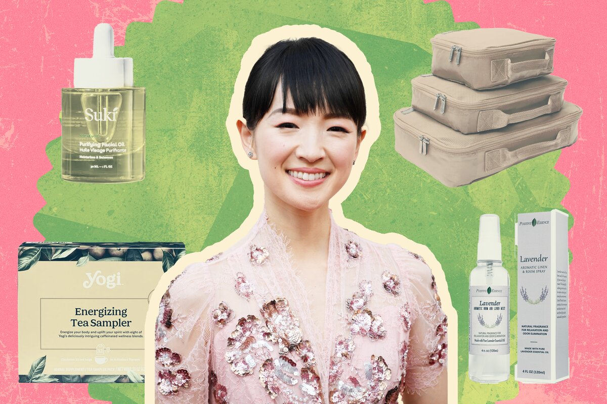 Inside Marie Kondo’s Super-Organized Suitcase
