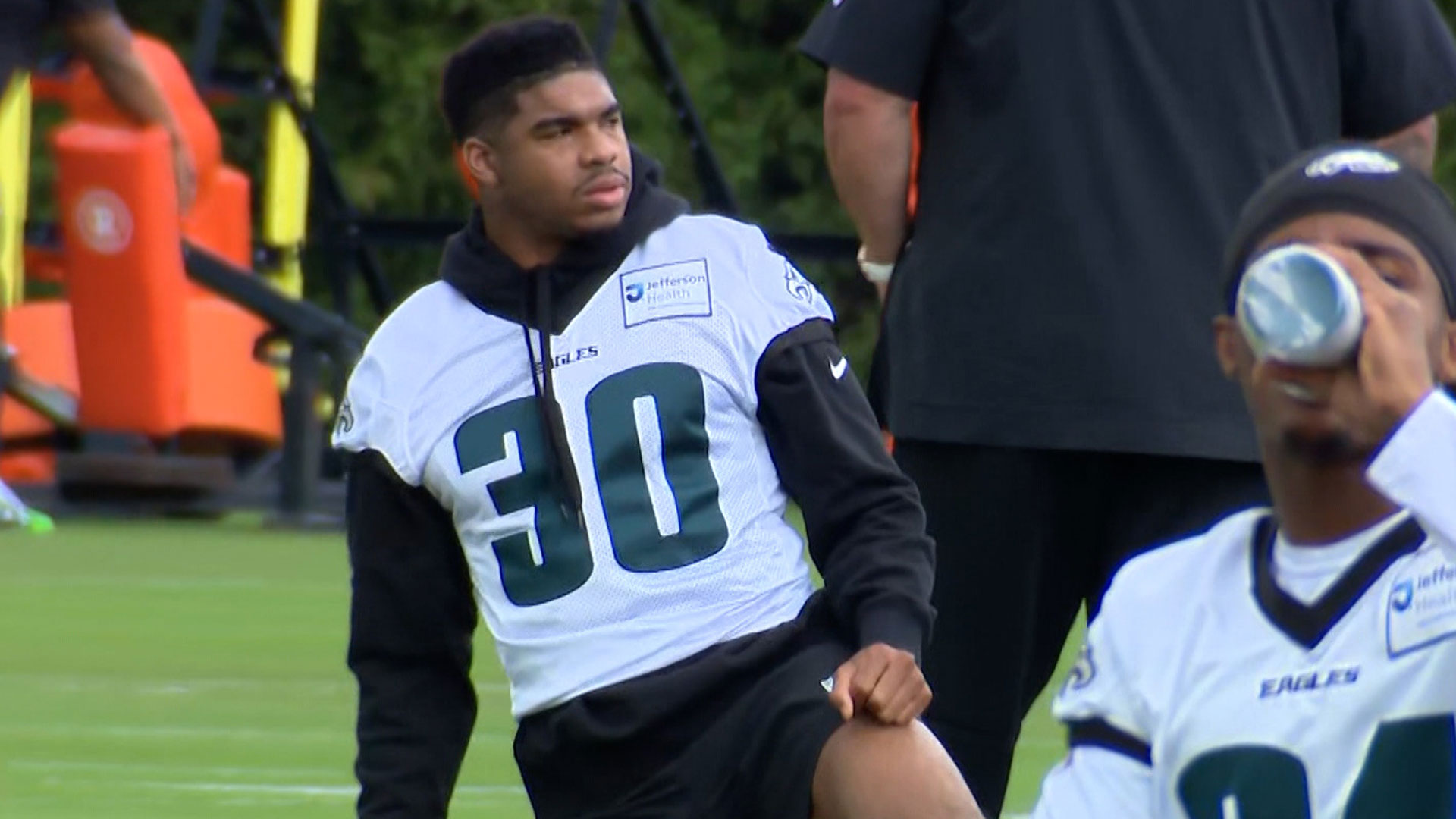 Eagles rookie camp observations: Jihaad Campbell on the sideline