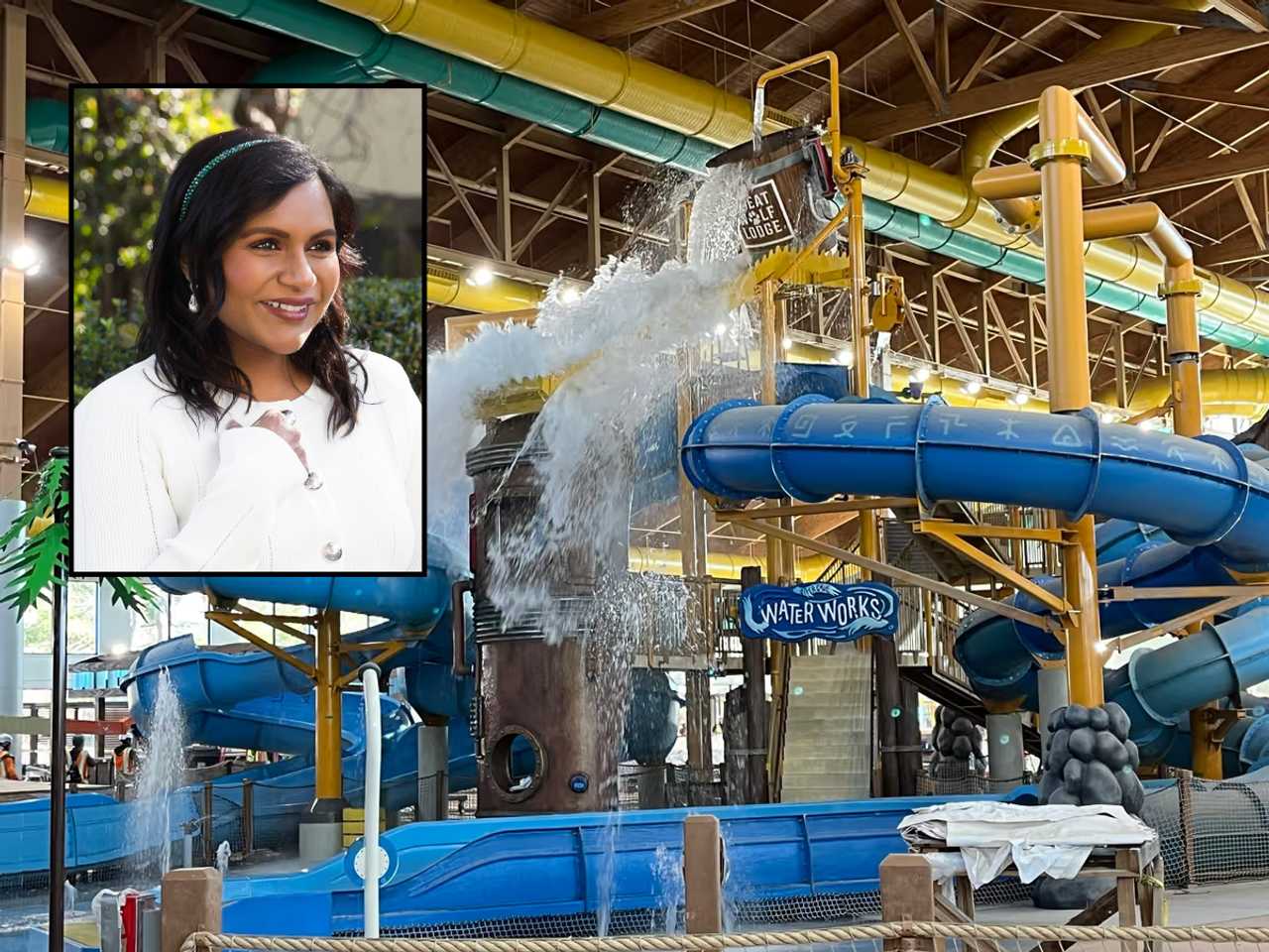 Mindy Kaling Adds Star Power To Go With Splashy Thrills At CT Great Wolf Lodge Grand Opening