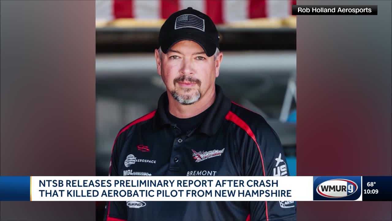 NTSB releases preliminary report on crash that killed Rob Holland