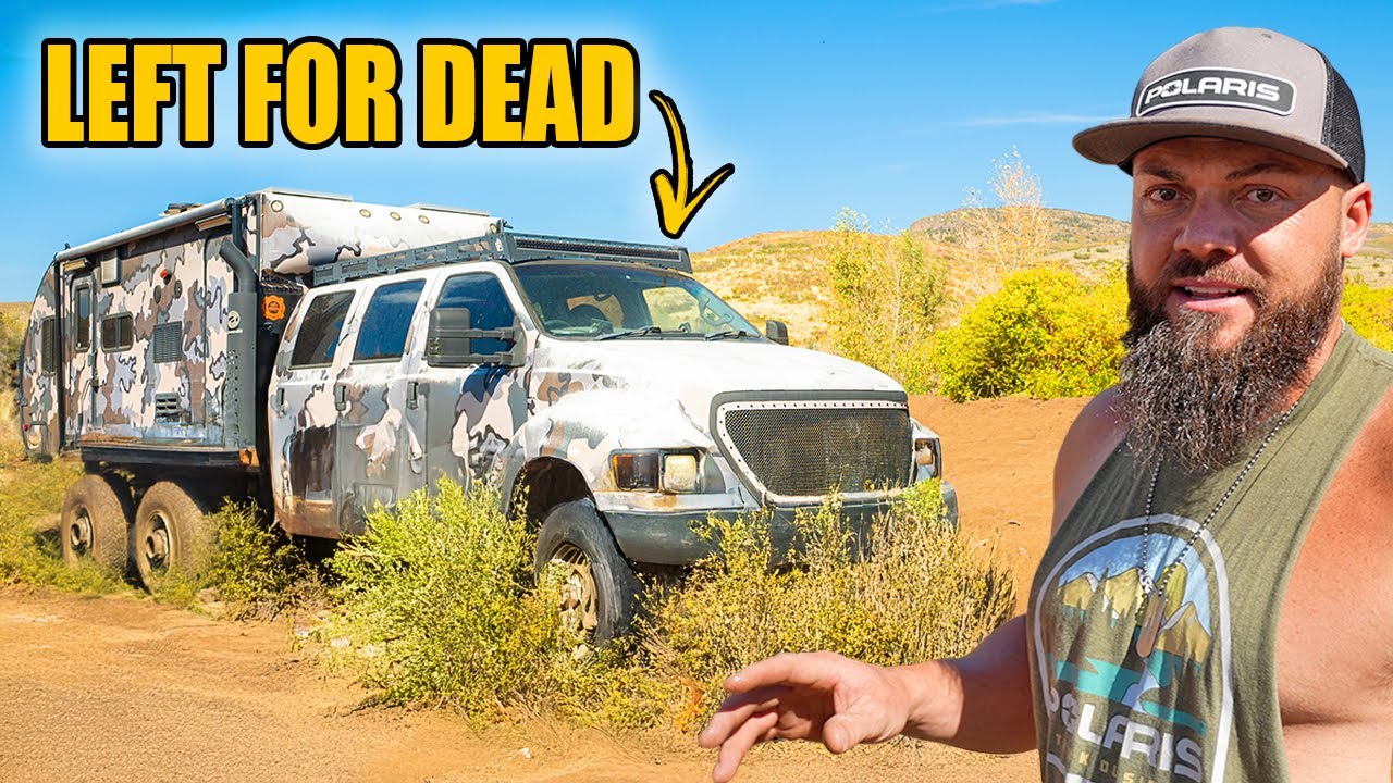 Lost 6x6 truck recovered after seven long years