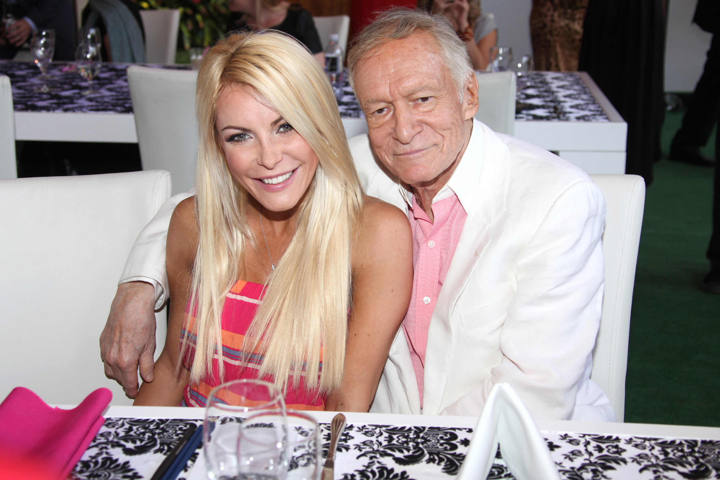 Hugh Hefner’s widow, Crystal Hefner, engaged nearly 8 years after ...