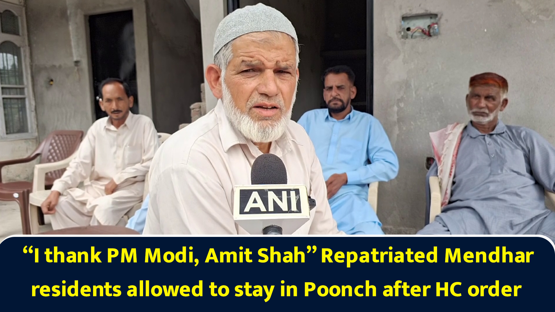 “I thank PM Modi, Amit Shah” Repatriated Mendhar residents allowed to ...