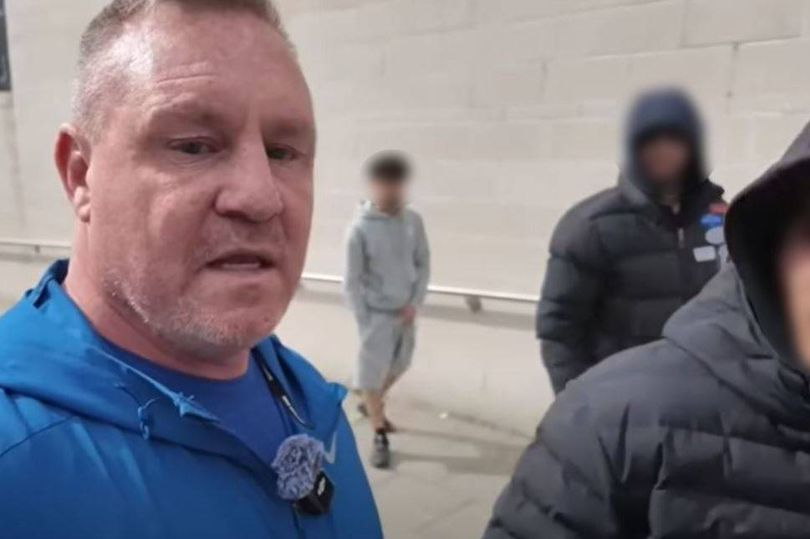 YouTuber shares moment 'gang' surrounds him on West Midlands visit