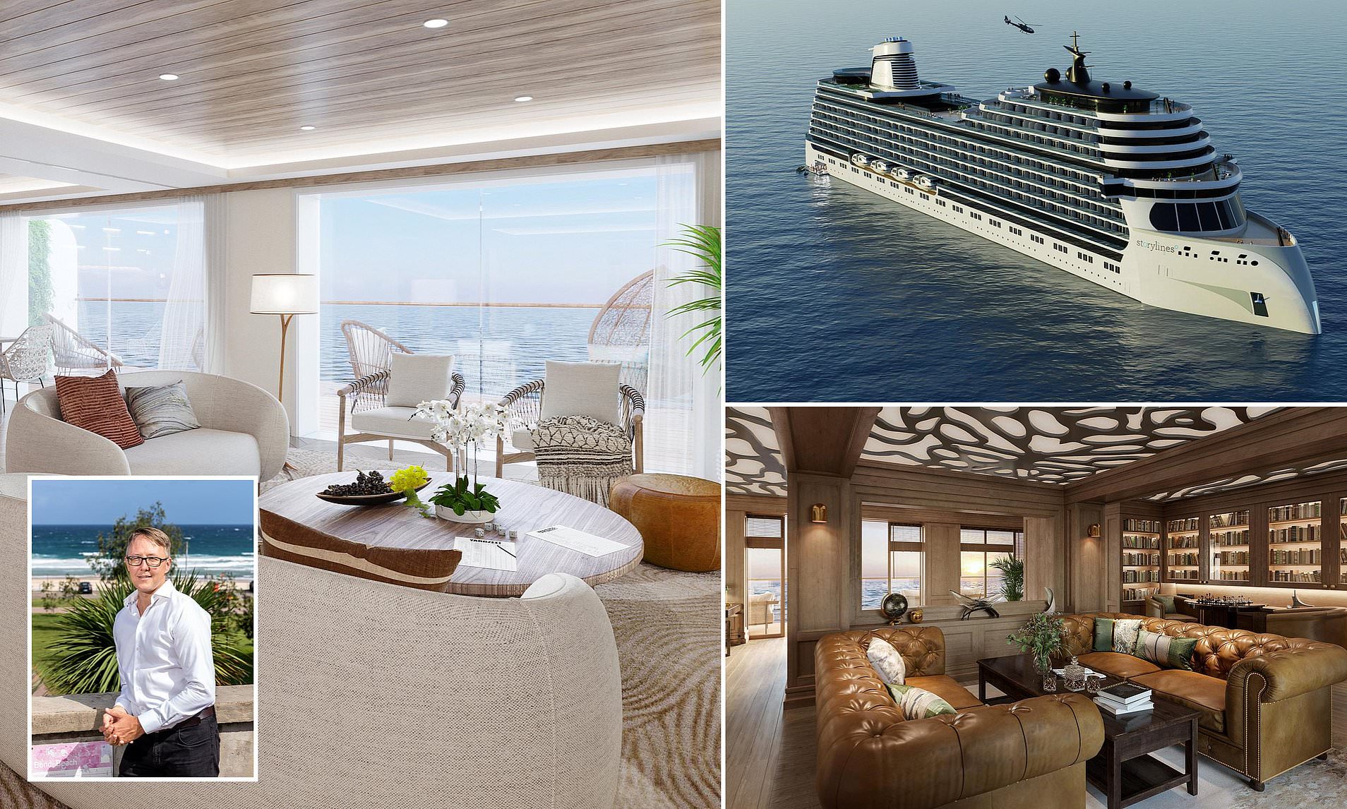 Inside the cruise ship that people will live on - and it's cheaper than ...