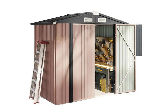 A Popular Amazon Storage Shed That Protects Lawn Equipment, Pool Toys ...