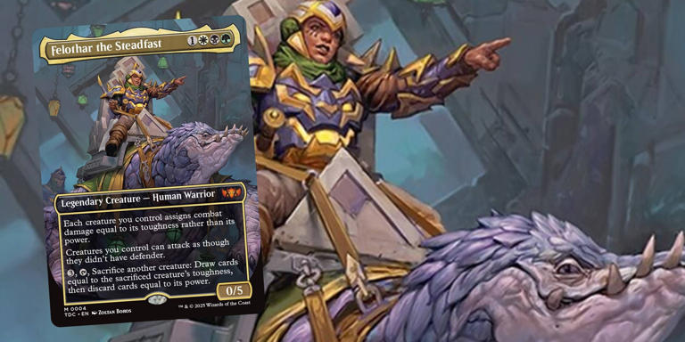 How To Build Commander Deck With Tarkir's Felothar The Steadfast - MTG