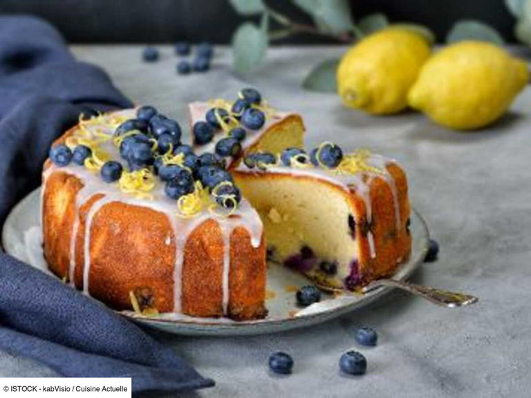 Gâteau citron et fruits rouges : la recette fruitée et onctueuse avec ...
