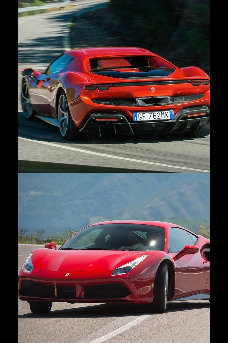 Ferrari 296 GTB vs Ferrari 488 GTB