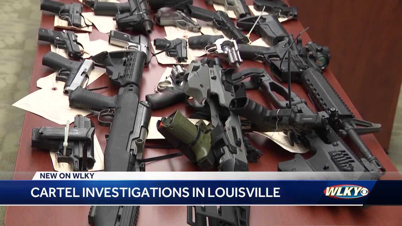 Police arrest 4 men, uncover cartel stash of drugs and guns at ...